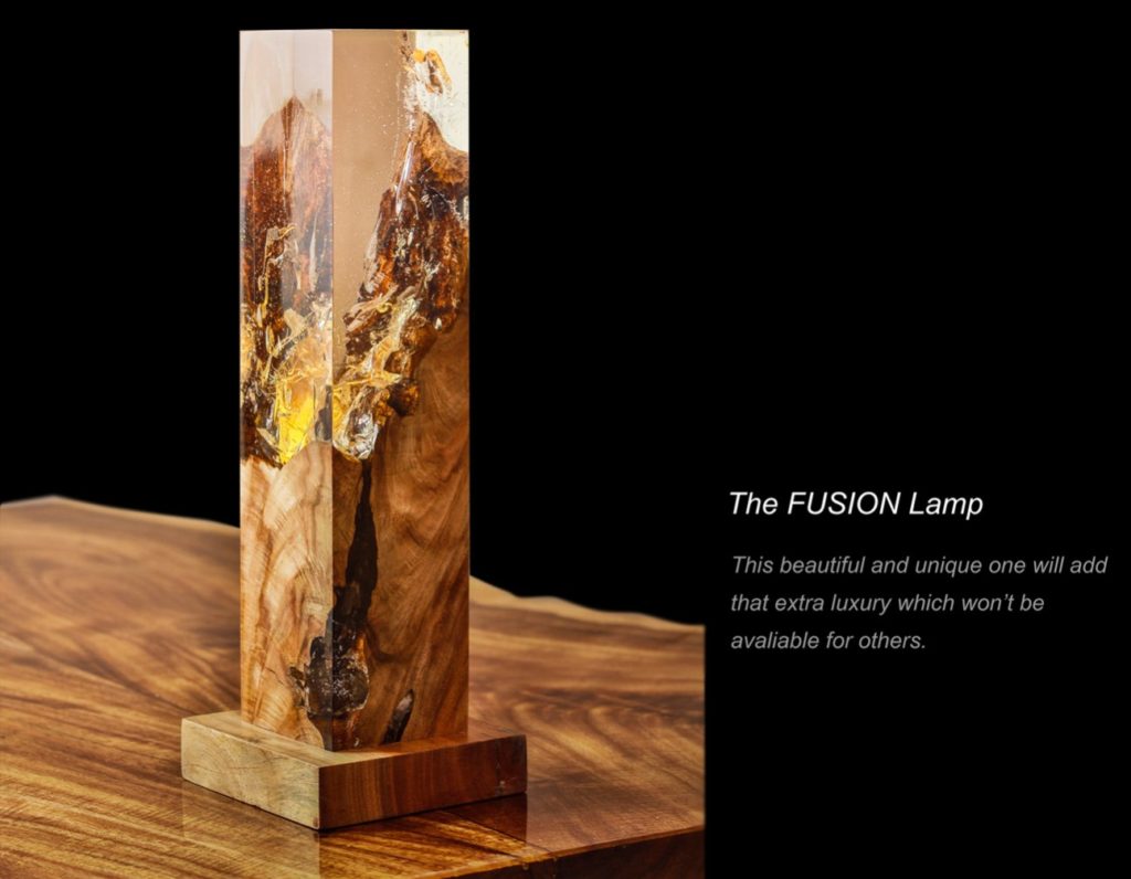 The Fusion Lamp – Wooden It Be Nice